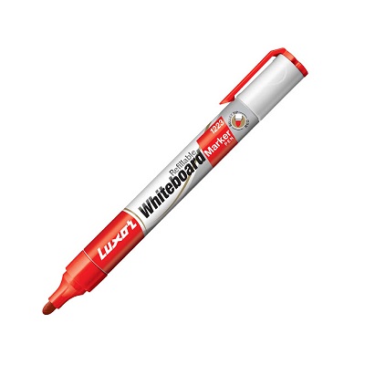 Luxor Whiteboard Marker Pen Refillable Red