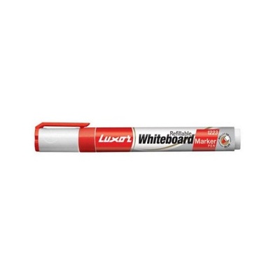Luxor Whiteboard Marker Pen Refillable Red